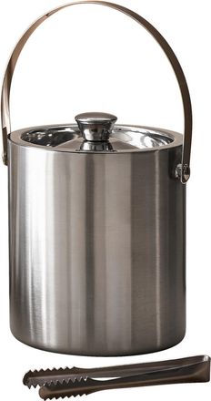 Novel Eiseimer, Edelstahl, Metall, 1,5 L, 17.5 cm, Lfgb, doppelwandig, Essen & Trinken, Barausstattung