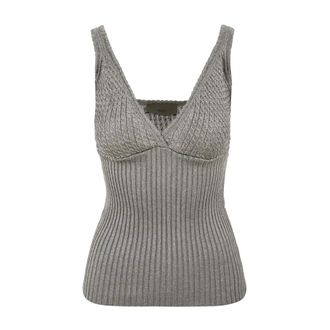 Akep D&eacute;bardeur Sissi - Femme - Tops - Gris - Taille: 36 FR