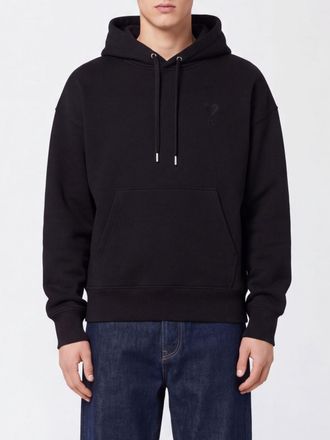 Ami Kapuzenpullover aus Baumwollmischung von mit K&auml;ngurutasche