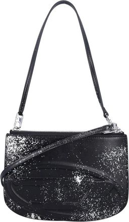 Diesel Hobo Bags - 1-Dr Twin Leather Shoulder Bag - Gr. unisize - in Schwarz - f&uuml;r Damen