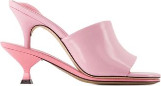 Jacquemus Femme, Chaussures, Rose, Taille: 37 EU Double Mules