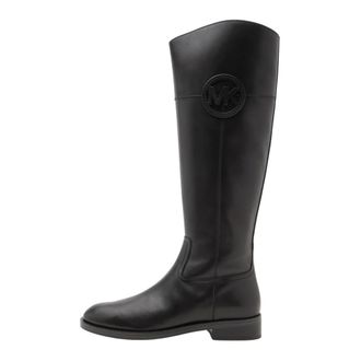 Michael Kors Botte plate Kimmee - Femme - Chaussures - Noir - Taille: 41 EU