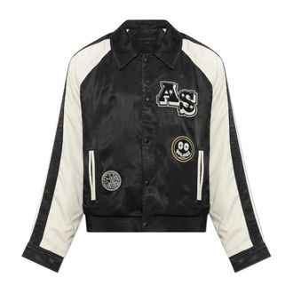AllSaints Orville Bomber Jacket - - Jackets - Herren - Schwarzk - M