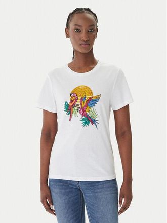 Liu Jo T-Shirt WA6237 JS923 Wei&szlig; Regular Fit