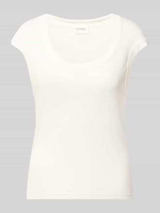 Closed Skinny Fit T-Shirt aus Baumwoll-Modal-Mix