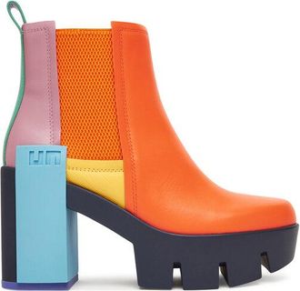 United Nude Stiefeletten Grip Chelsea Mid IV 1095992116 Orange