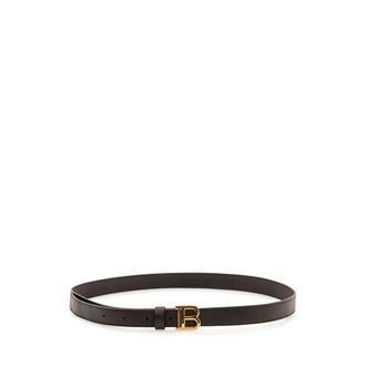 Balmain Schmaler G&uuml;rtel - - Accessories - unisex - Schwarzk - 3XL