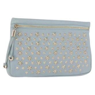 Jimmy Choo London Pre-owned Clutch Bag - - Pre-owned - Damen - Blau - ONE SIZE