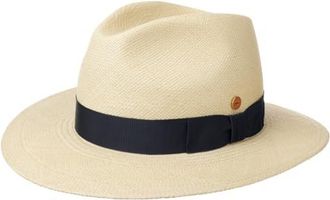 Mayser Chapeau Blue Menton Panama Chapeau Panama Paille de Panama (60 cm - Nature)