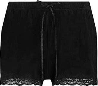 Hunkem&ouml;ller Hunkem&ouml;ller Short Velours Dentelle Noir M
