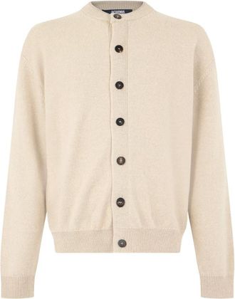 Jacquemus Le Cardigan Moulin - Homme - Pulls - Beige - Taille: L