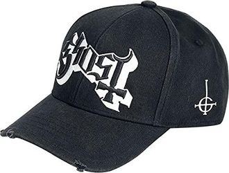 Ghost Logo - Casquette Unisexe Casquette Noir 100% Coton