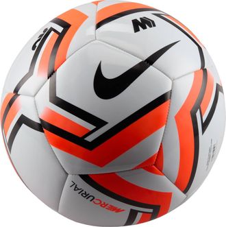 Nike Nike Mercurial Fade Fu&szlig;ball, Football Grey/Total Crimson/Schwarz, HV6330-085, 5