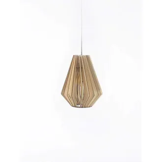 Lucide Lucide - Suspension Led bois Ambre - Atelier Loupiote
