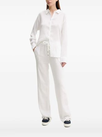 Melissa Odabash chemise à boutonnière - Blanc