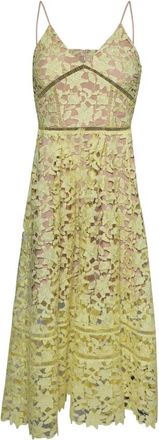 Silvian Heach Ozan Dress - - Dresses - Damen - Gelb - XS