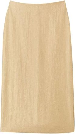 Twinset Femme, Jupes, Beige, Taille: 46 FR Midi Skirt