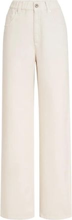 Brunello Cucinelli button-fastening trousers - Nude