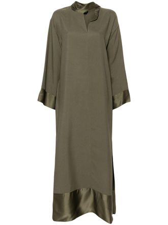 Taller Marmo robe longue Ticino - Vert