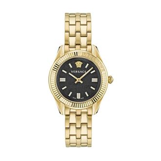 Versace Femme, Accessoires, Jaune, Taille: ONE Size Montre Greca Time