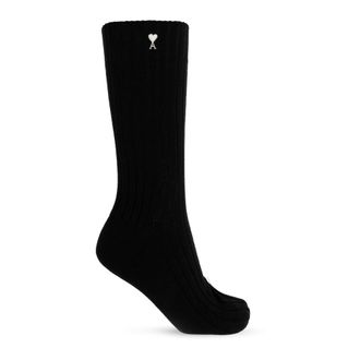 Ami Dreierpack Baumwollsocken mit Ami De Coeur - - Underwear - Damen - Schwarzk - XS