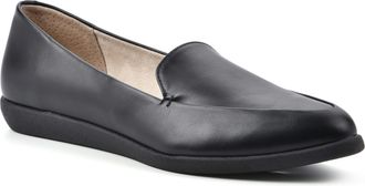 White Mountain Damen Mint Flacher Slipper, Schwarz/Glatt, 38.5 EU