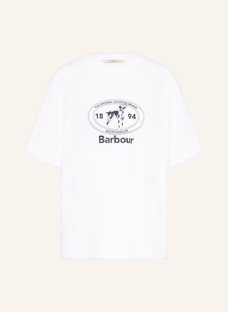 Barbour T-Shirt Fern weiss