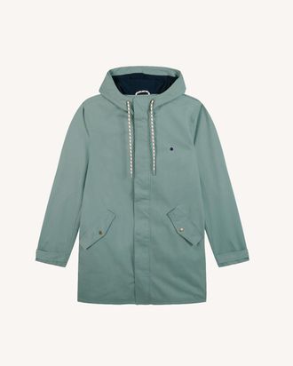 Faguo Veste imperm&eacute;able l&eacute;g&egrave;re vert deau - GRESIGNE