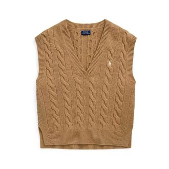 Polo Ralph Lauren Damen, Strickwaren, Beige, SGr&ouml;&szlig;e