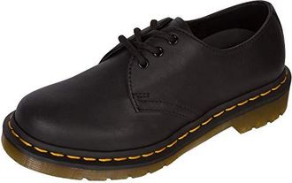 Dr. Martens Womens 1461 Oxford, Black Black Virginia 001, 38