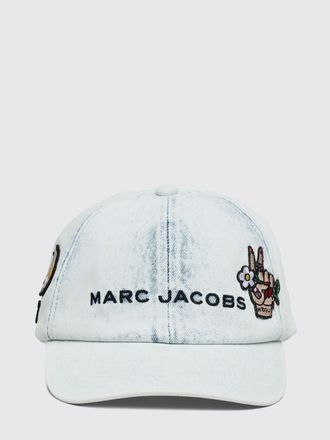 Marc Jacobs Baseballkappe aus Baumwolldenim mit gesticktem Logo