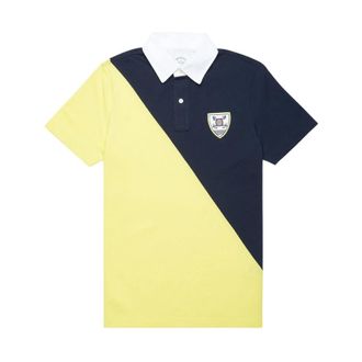 Brooks Brothers Baumwoll-Piqu&eacute;-Polohemd mit schmaler Passform und Color-Block-Design - - Tops - Herren - Mehrfarbig - M