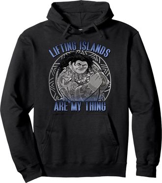 Disney Moana Maui hebt die Inseln Pullover Hoodie
