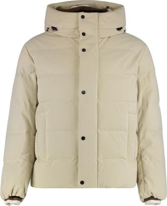 Fusalp Homme, Vestes, Beige, Taille: XL Atila Velvet Puffer Jacket