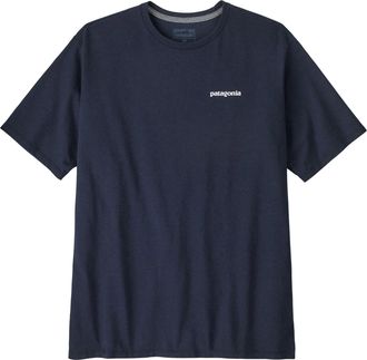 Patagonia T-shirt P-6 Logo Responsibili Fibres Recycl&eacute;es Patagonia