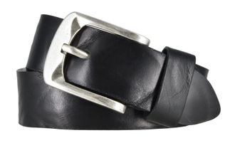 Bernd G&ouml;tz Walkleder G&uuml;rtel Schwarz 402187-0020 95 cm Jeansg&uuml;rtel Leder Gurtel Lederg&uuml;rtel