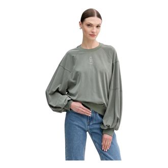 Guess 4G Sweatshirt - - Sweatshirts & Hoodies - Damen - Gr&uuml;n - M