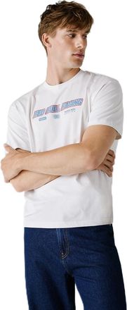 Pepe Jeans London Red Bull Racing X Pepe Jeans Herren Outline Graphic Tee T-Shirt, Wei&szlig; (Wei&szlig;), XL