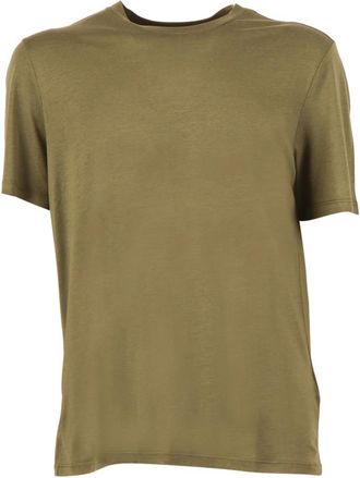 Majestic Filatures Homme, Tops, Vert, Taille: 2XL T-shirt ras du cou &agrave; manches courtes