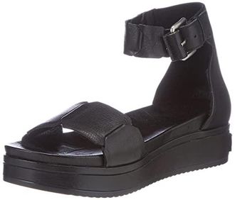 Shabbies Amsterdam Amsterdam Femme SHS1164 Sandale, Noir, 41 EU