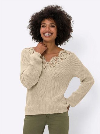 Heine Strickpullover Pullover Langarm