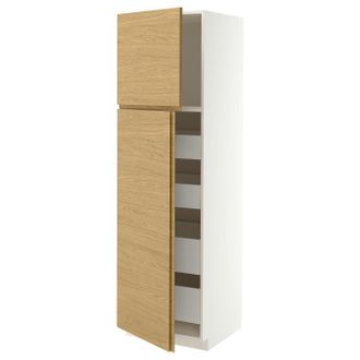 IKEA METOD / MAXIMERA Hochschr+2 T&uuml;/4 Sch