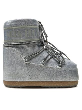 Moon Boot Moon Boot Schneeschuhe Icon Low Glitter 80D1409440 Silberfarben
