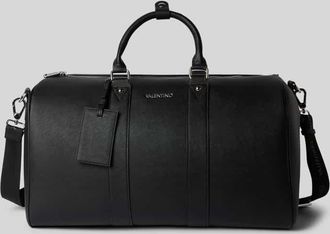 Valentino Handbags Weekender mit Logo-Applikation in Leder-Optik