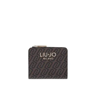Liu Jo Femme, Accessoires, Brun, Taille: ONE Size Portefeuille Court