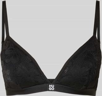 HUGO BOSS Triangel-BH aus floraler Spitze