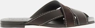 Tod's Sandalen Aus Glatttem Und Wildleder