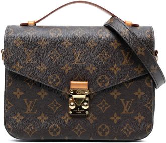 Louis Vuitton Hobo Bags - Monogram Pochette Metis - Gr. unisize - in Braun - für Damen