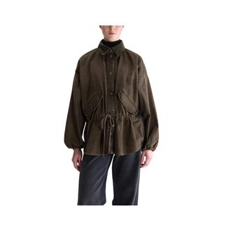 Bellerose Wonder Relaxed Overshirt - - Jackets - Damen - Grau - S