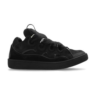 Lanvin Homme, Chaussures, Noir, Taille: 40 EU Curve Lowtop Baskets